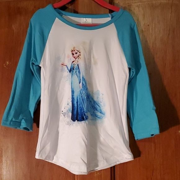 Shirts & Tops | Newdisney Frozen Elsa 34 Tee | Poshmark